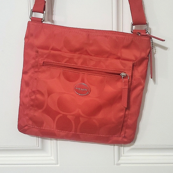 Coach | Bags | Orange Coach Crossbody | Poshmark